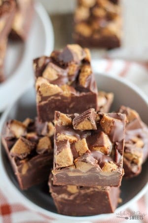 Peanut Butter Cup Fudge - A small batch fudge recipe