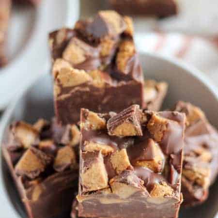 Peanut Butter Cup Fudge - A small batch fudge recipe