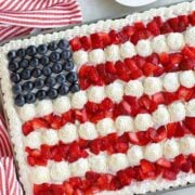 Flag Cake - Celebrating Sweets