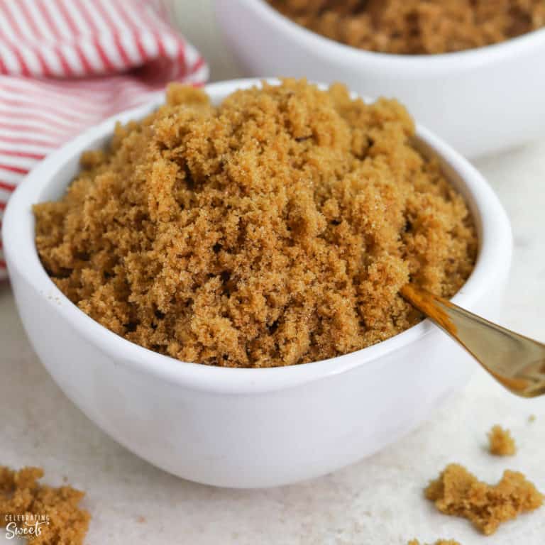 Brown Sugar Substitute (quick and easy options) - Celebrating Sweets