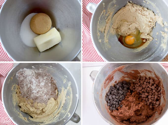 Double Chocolate Chip Cookies - Celebrating Sweets