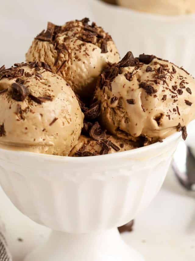 BEST Cookie Dough Ice Cream {No-Churn} - Celebrating Sweets