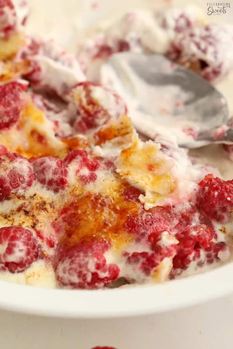 Berry Brûlée {No-Bake} - Celebrating Sweets