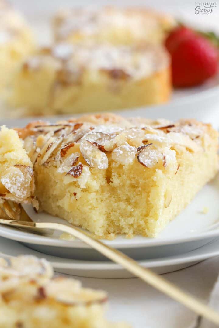 Almond Cake {So Easy} - Celebrating Sweets