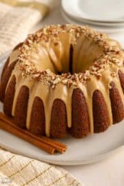 Spice Cake with Maple Icing - Celebrating Sweets