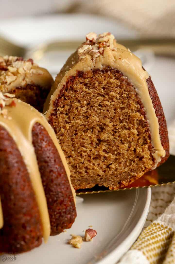 Spice Cake with Maple Icing - Celebrating Sweets