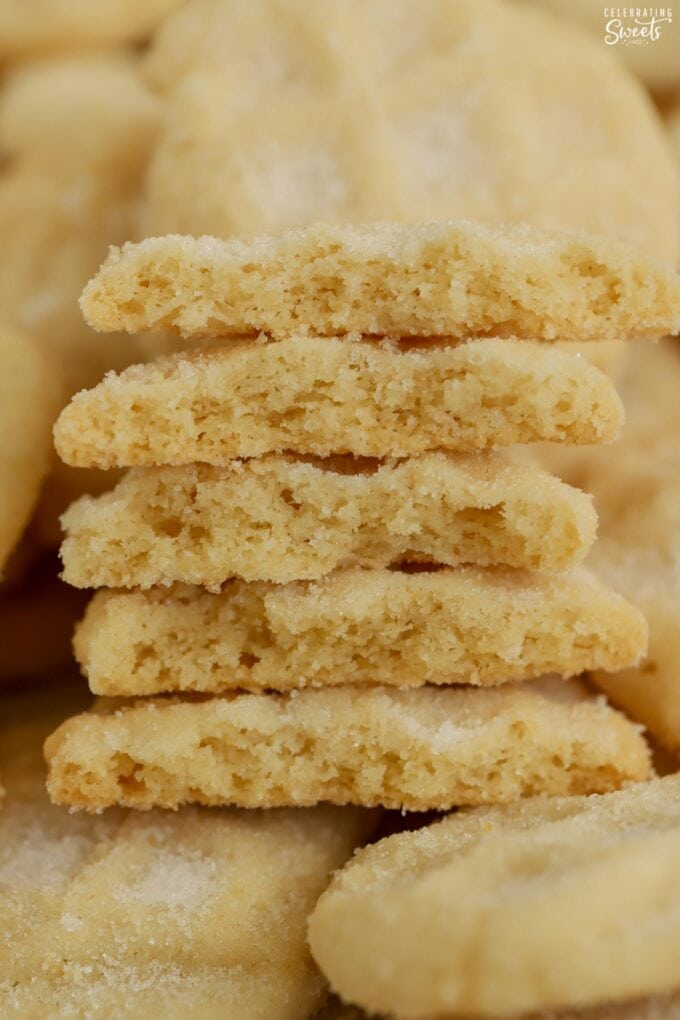 Addicting Mini Sugar Cookies - Celebrating Sweets
