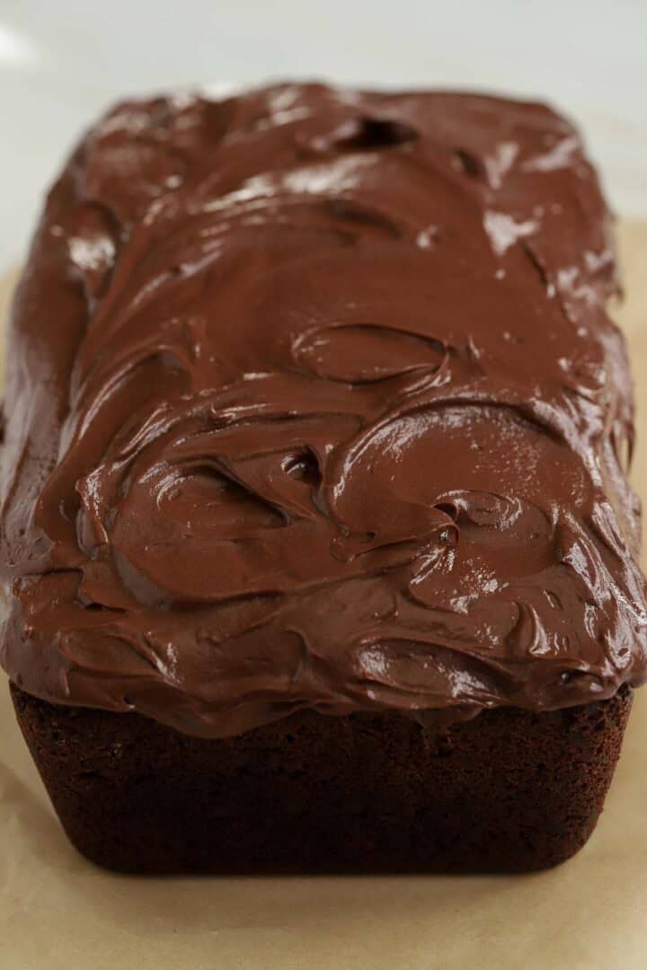 Chocolate Loaf Cake - Celebrating Sweets