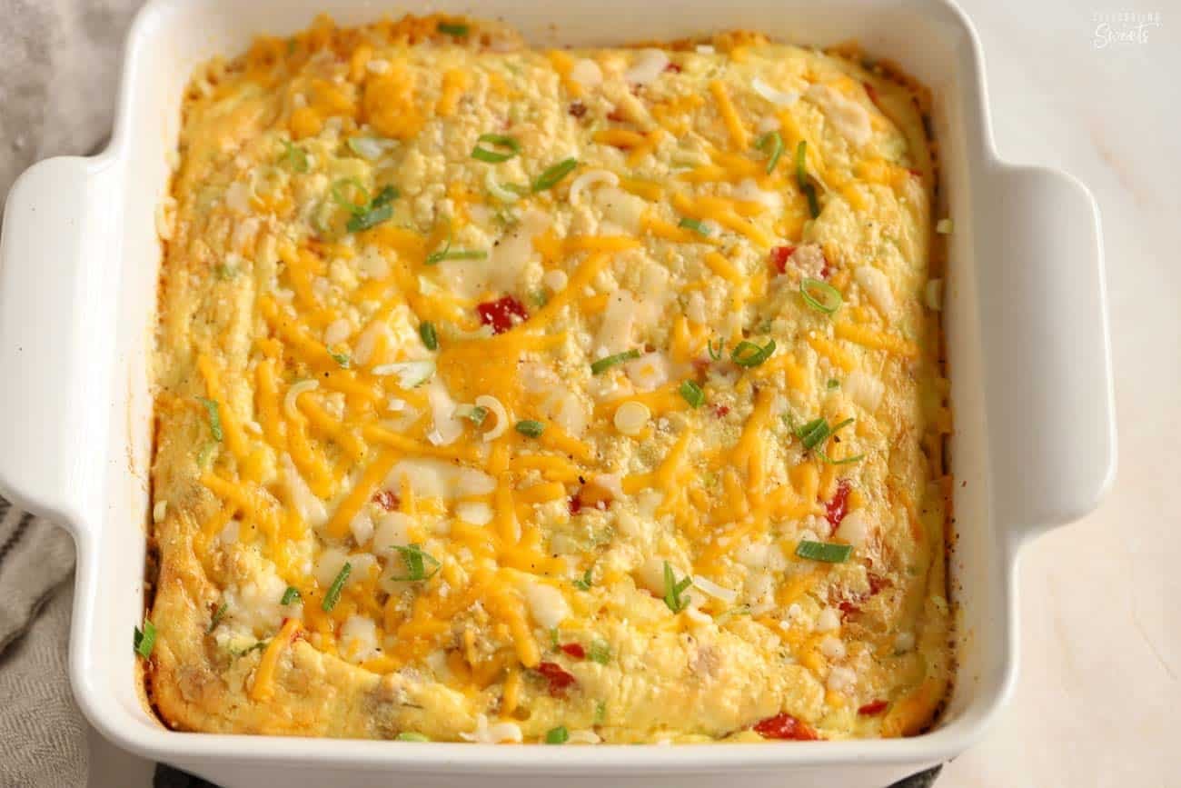 Egg Casserole (make it your way) - Celebrating Sweets
