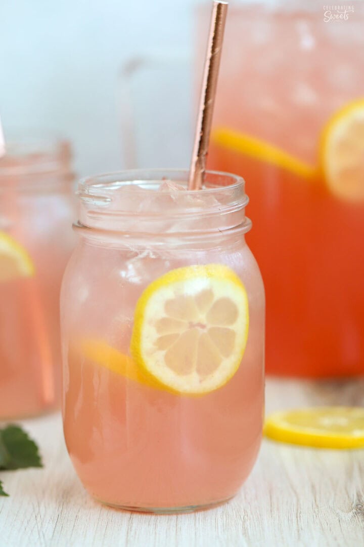 Pink Lemonade - Celebrating Sweets