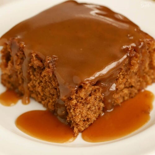 Sticky Toffee Gingerbread - Celebrating Sweets