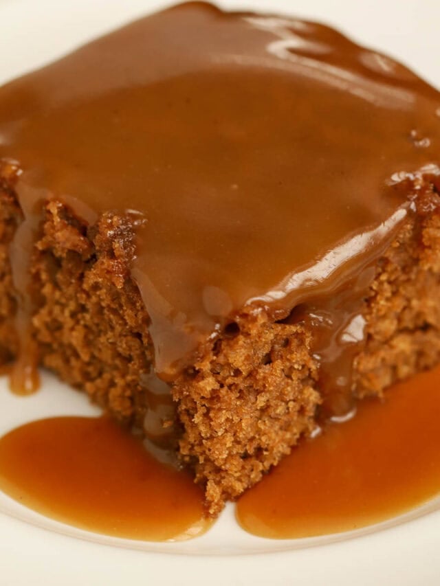 Sticky Toffee Gingerbread - Celebrating Sweets
